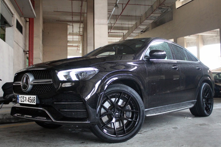 벤츠 GLE450 22인치 휠 타이어 장착 벤츠 GLE 휠 : 네이버 블로그