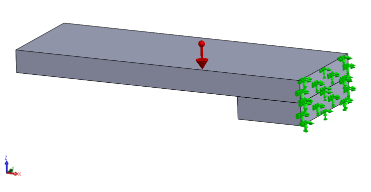 [솔리드웍스] Solidworks simulation fixture external load symbol not shown 정적 ...