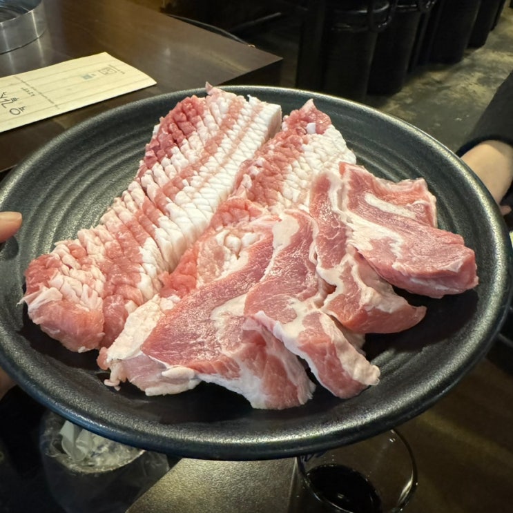 당산역 고기집 회식으로 딱인 삼겹살 맛집 육갑식당 당산 네이버 블로그