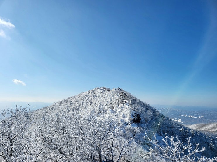 계방산 눈꽃 산행 성지에서 겨울산 제대로 누림운두령 전망대 정상 자동차야영장 20240107 네이버 블로그