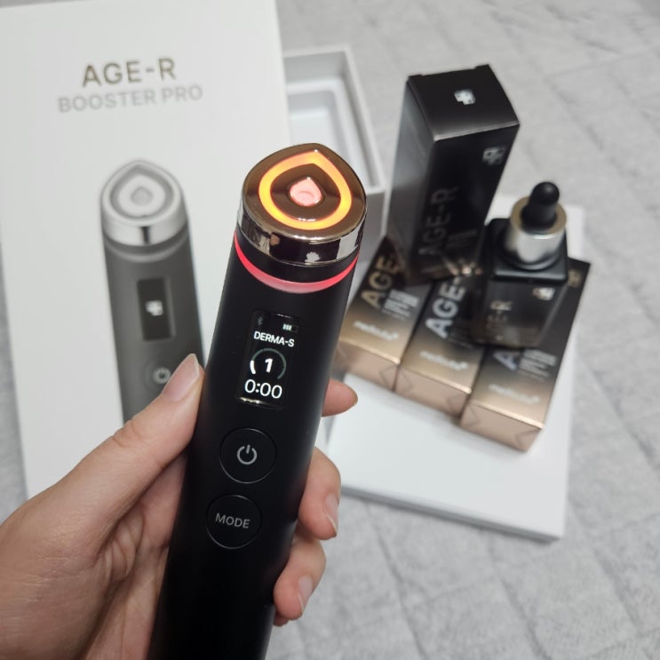 메디큐브 부스터 프로 추가 앰플4개 29만원 한달 사용 후기 장단점 네이버 블로그