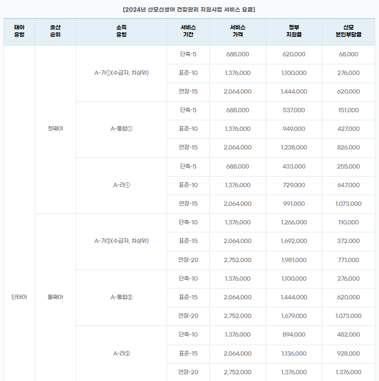 출산준비 정부지원금 알아보기 24년 산후도우미 산후조리 관련 혜택 총정리산모신생아 건강관리 지원사업 지원금 확대 서울시