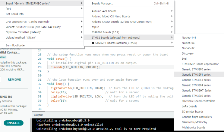 STM32duino UART(시리얼 포트) 3개 사용 : 네이버 블로그