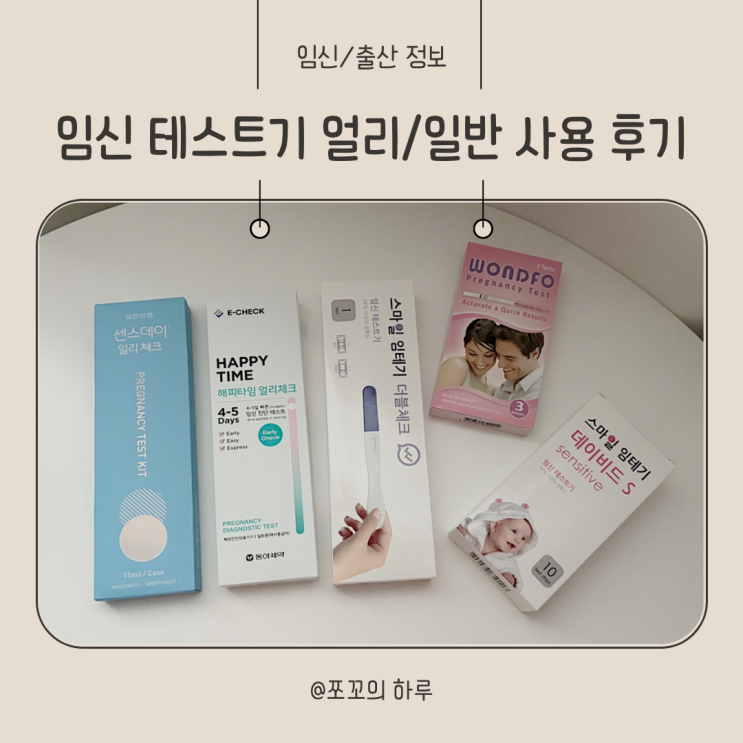 원포얼리임신테스트기 사용시기 정확도 종류 후기 네이버 블로그