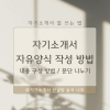 자소서 잘 쓰는 법 자유양식 자기소개서 작성 방법작성 예시 문단 구분 팁 네이버 블로그