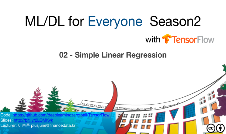 S2-#03. [TensorFlow] Lec 02: Simple Linear Regression : 네이버 블로그