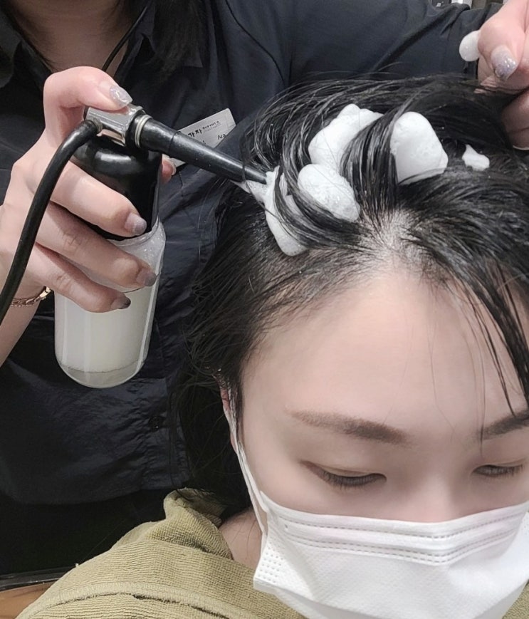 이가자헤어비스 헤드스파 잘하는 천호 미용실 두피탈모 케어 네이버 블로그