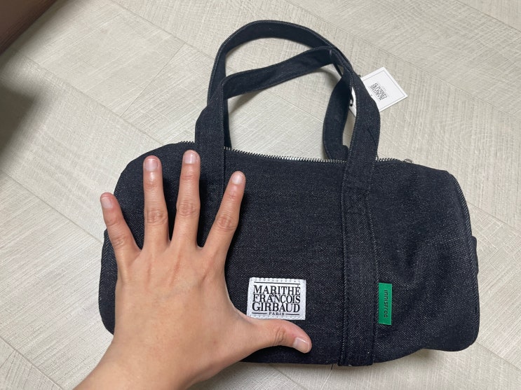 이니스프리x마리떼 콜라보 제품 구매후기 비타c 그린티 엔자임 세럼 마리떼 귀마개 증정 마리떼 데님백 후기 귀마개