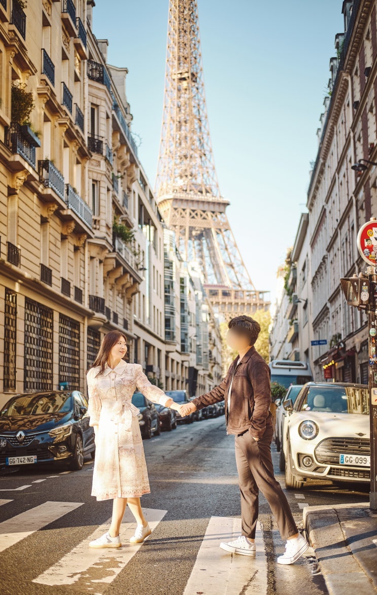 [신혼여행-프랑스] 파리 스냅사진 30분 L'Howea 꽃집에서 커플 촬영 후기 : 네이버 블로그