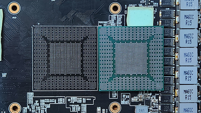그래픽카드수리 기가바이트 GTX1080 화면출력시 영상깨짐 바둑판 모양 증상으로 GPU 리볼링 수리 : 네이버 블로그