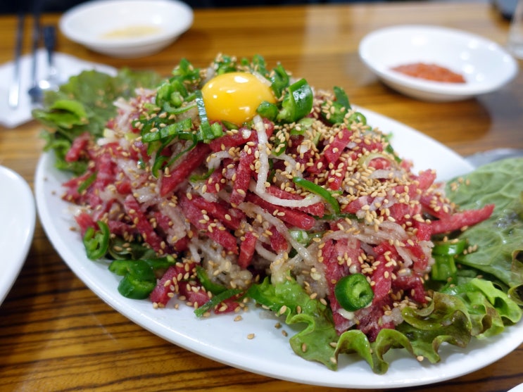 서울종로구맛집종로5가맛집효제동맛집 백제정육점 육회 차돌박이 양념밥 네이버 블로그