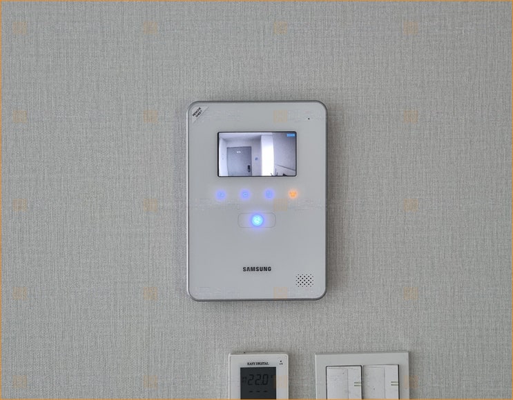 용인 수지구 상현동 진산마을성원상떼빌아파트 삼성인터폰 SHT-102C를 삼성비디오폰 SHT-3625AMW로 교체설치 : 네이버 블로그