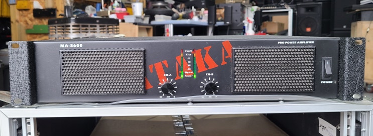 *품절*(ATAKA)아타카 MA3600 2500W 파워앰프 # : 네이버 블로그