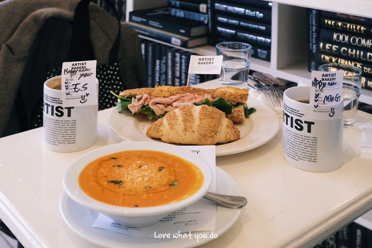 서울 아티스트베이커리 안국 런던베이글 다음은 소금빵 평일 매장식사 솔직후기 네이버 블로그