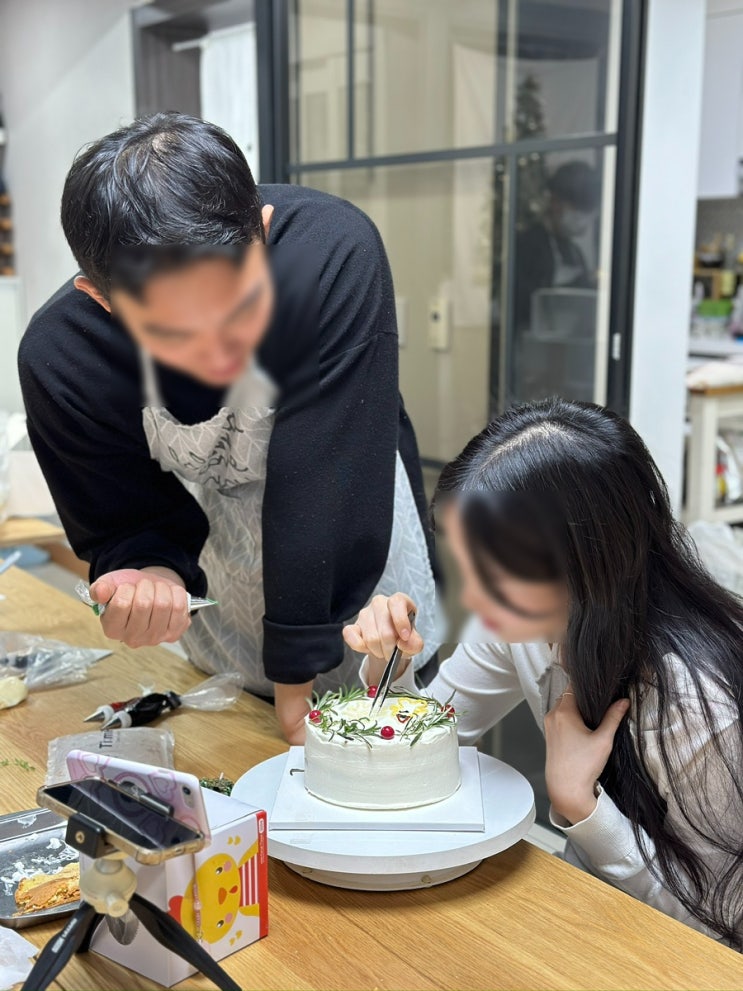 클래스 후기 순수우유 쌀케이크 만들기 기념일 케이크 성북구 쌀베이킹 직장인 복지 고등학생 특수학급 성북구 체험수업