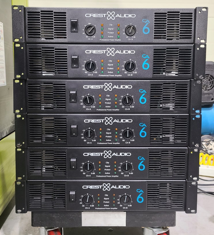 *품절*(CREST AUDIO)크레스트오디오 CA6 1200W 파워앰프 # : 네이버 블로그
