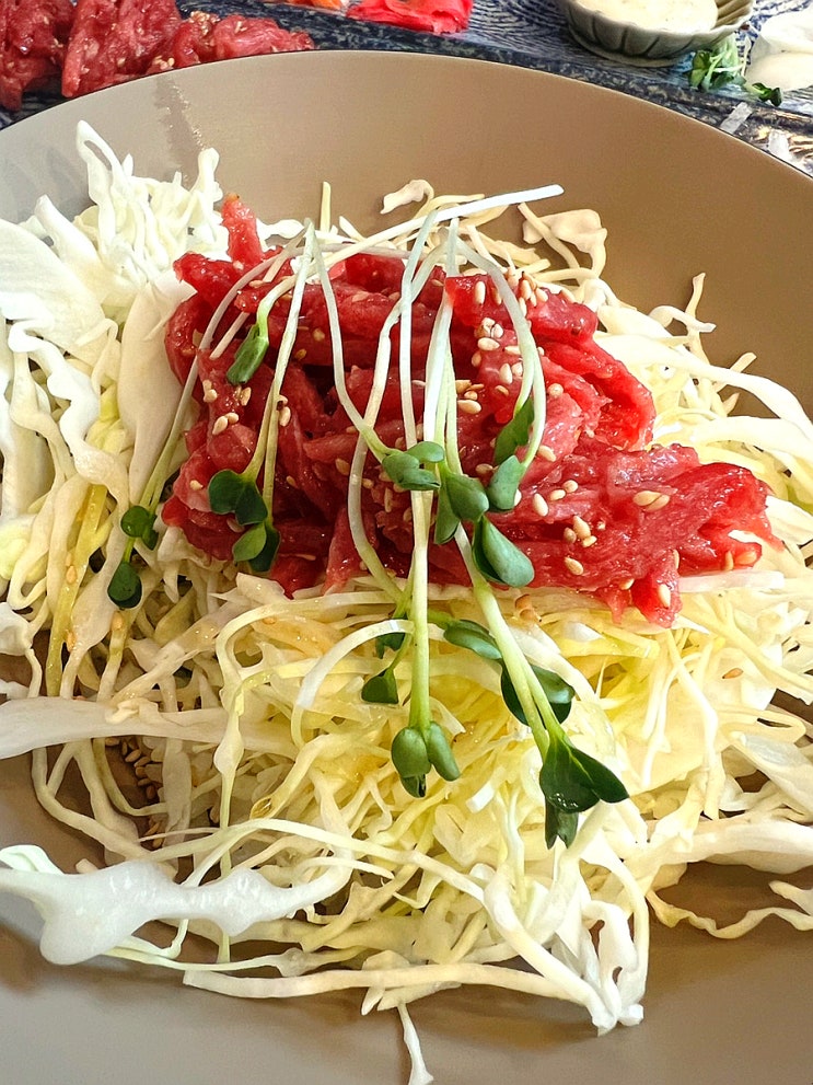 강남 서초역맛집 직장인들 점심 혼밥 맛집 육회바른 연어 Feat정 네이버 블로그