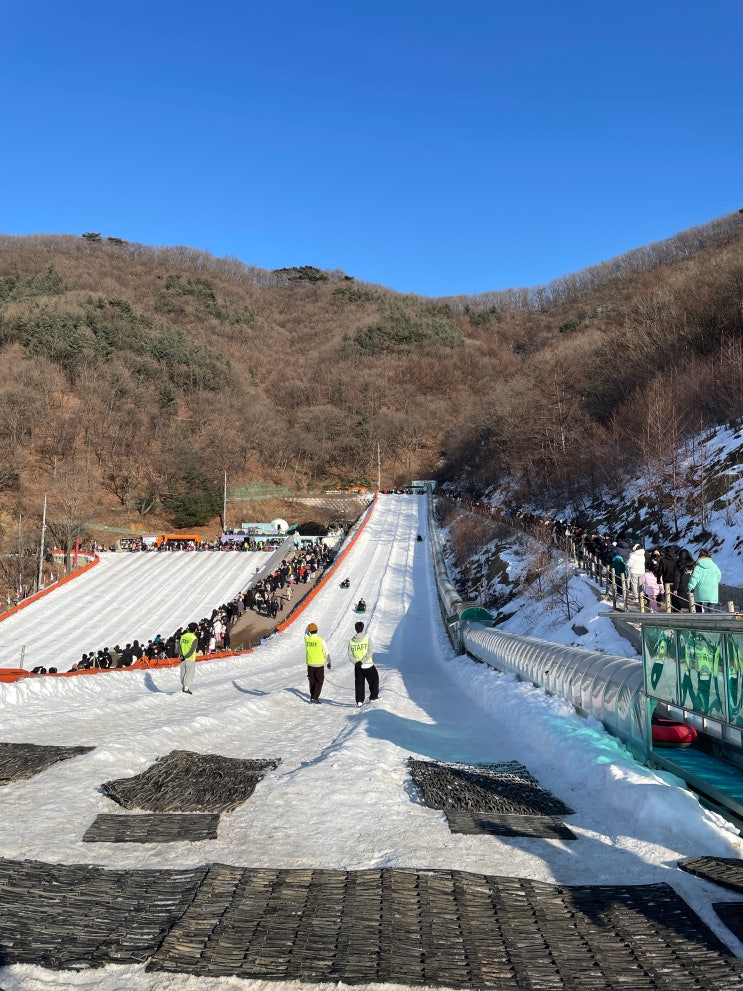 양주눈꽃축제눈썰매장 예약 및 입장료 푸드코트메뉴 주차정보 장흥썰매장 네이버 블로그