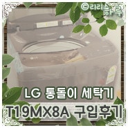LG 통돌이 세탁기 T19MX8A 구입 후기. : 네이버 블로그