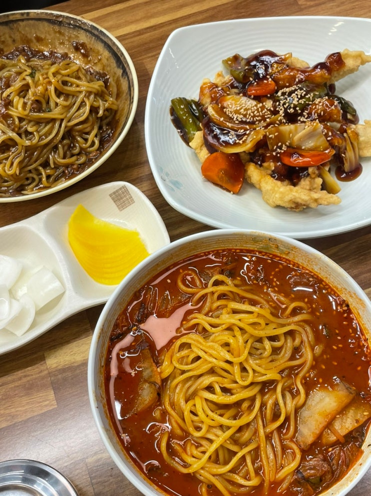 양주맛집 전국5대짬뽕 교동짬뽕 옥정점 짬짜면 탕수육 극락 네이버 블로그