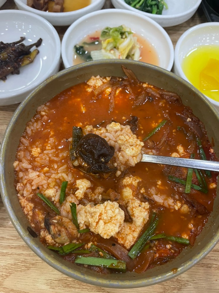 강릉 맛집여행 짬뽕순두부 동화가든 웨이팅꿀팁ㅣ초당순두부젤라또 디저트 등등 네이버 블로그