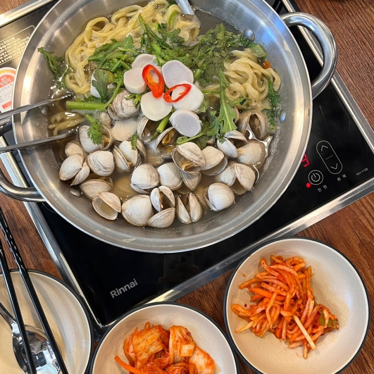 장한평역 맛집 원기회복에 딱인 토란과 동죽 듬뿍 들어간 보양식 금면옥 원기회복 칼국수 장한평 점심 추천 네이버 블로그