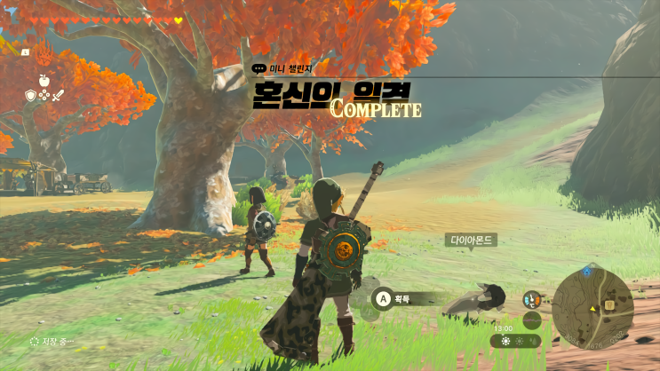 [젤다의 전설 왕국의 눈물] - 왕눈/미니 챌린지/혼신의 일격 : 네이버 블로그