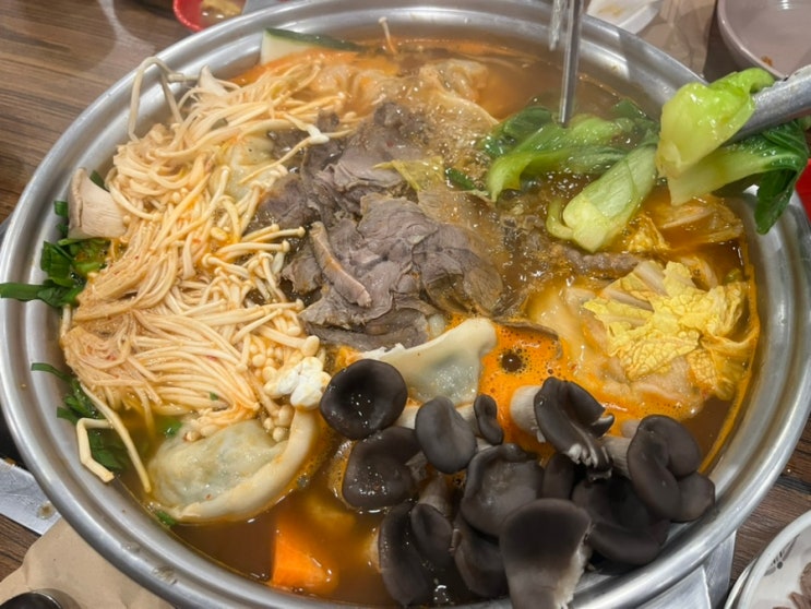 겨울 보양식 만두전골맛집 서락원 서울근교맛집 의정부밥집 네이버 블로그