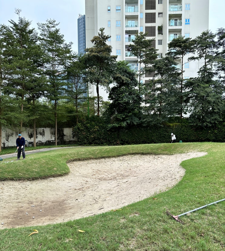 하노이 야외 골프연습장 어프로치퍼팅연습 가능한 시푸차 네이버 블로그