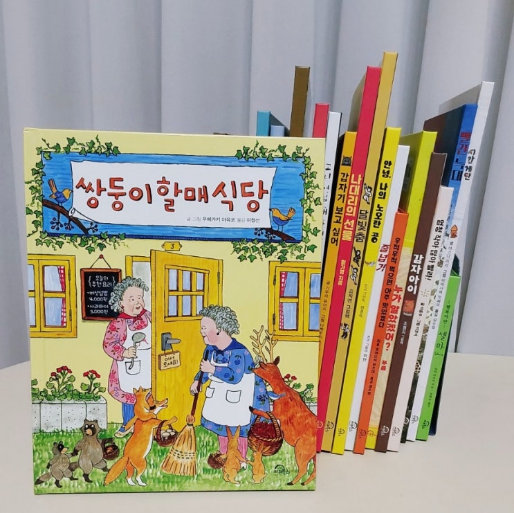 키위북스 네살 아이 좋아하는 유아 창작 그림책 단행본 추천 쌍둥이 할매 식당 밤 기차 여행 네이버 블로그