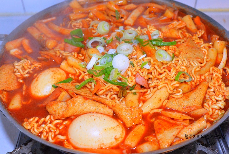 백종원 떡볶이 레시피 즉석떡볶이 소스 양념 떡볶이 황금레시피 만들기 네이버 블로그