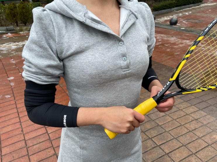팔꿈치보호대 추천 머슬아머 보호대 라테스민턴 팔꿈치 안쪽 통증 줄이는법 : 네이버 블로그