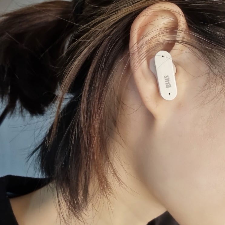 블루투스이어폰 무선이어폰 브리츠 MePods ANC 아이보리 가성비 이어폰 [내돈내산] : 네이버 블로그