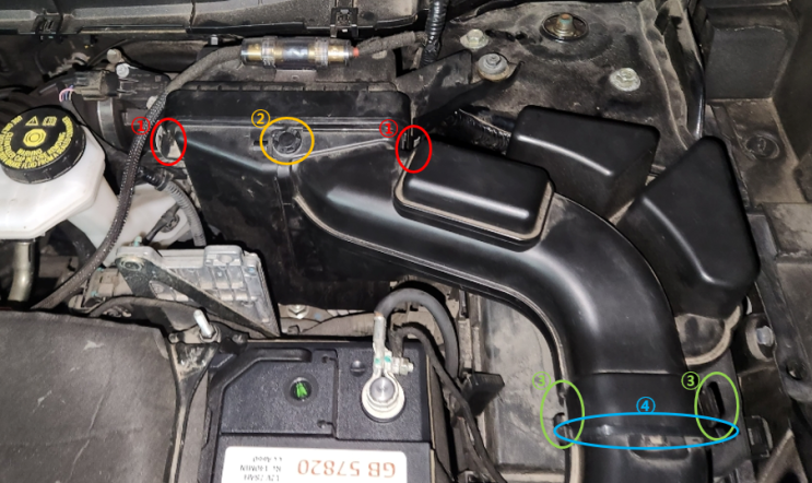 [QM6 LPe] 엔진 오일, 흡기 필터 교환 DIY : 네이버 블로그