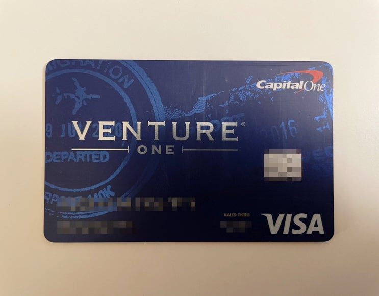 미국 신용카드 연회비 무료 캐피탈원 VentureOne 20,000 보너스 마일 리워드 : 네이버 블로그