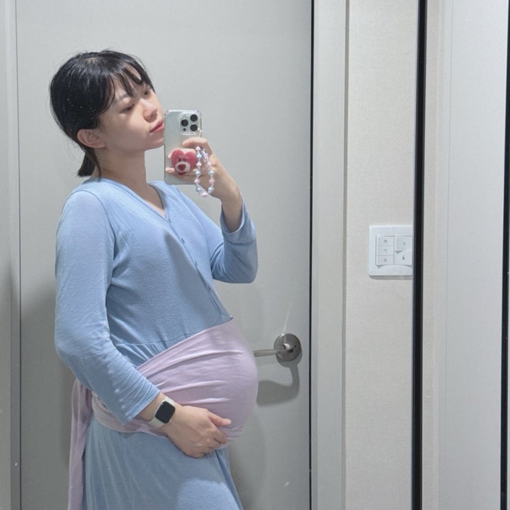 임산부 산전복대 아기띠 슬링 가능한 퍼플라임 임신축하선물 추천 루리맘기록 네이버 블로그