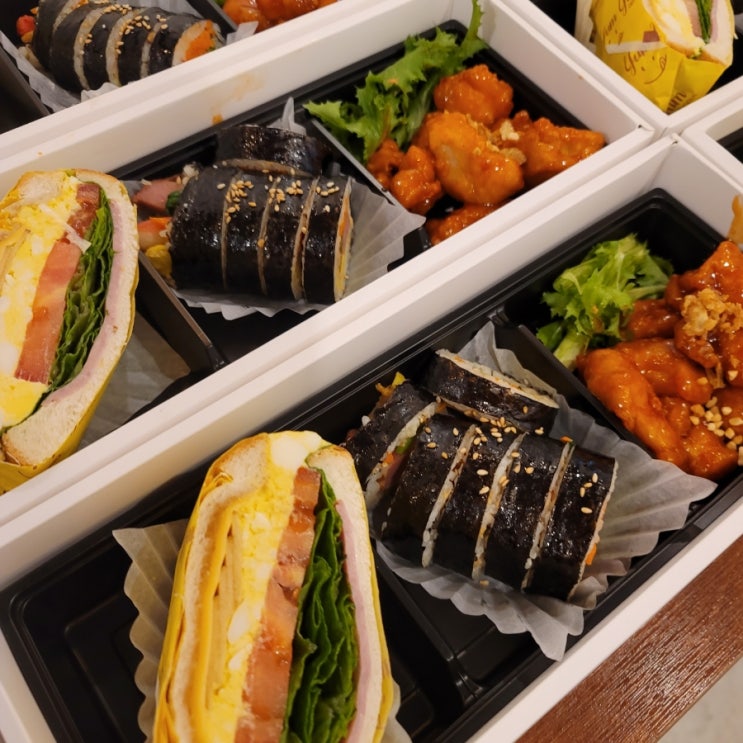 당진 단체도시락 기업행사 왜목마을 해맞이행사 스텝도시락 한식 다음날도 같이 준비해드렸어요 네이버 블로그