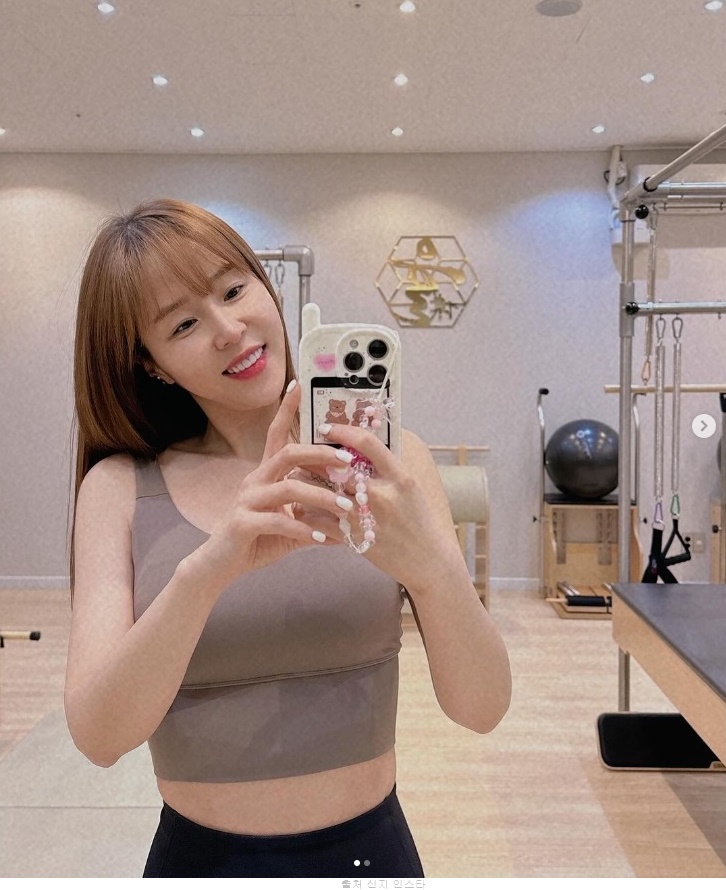 11kg 신지 다이어트 운동 필라테스 효과 기구 매트 홈트 요가 차이 네이버 블로그