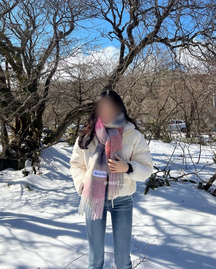 아크네 스튜디오 머플러 아크네 체크 머플러 장원영 아크네 머플러 수지 아크네 머플러 아크네 머플러 코디 착샷