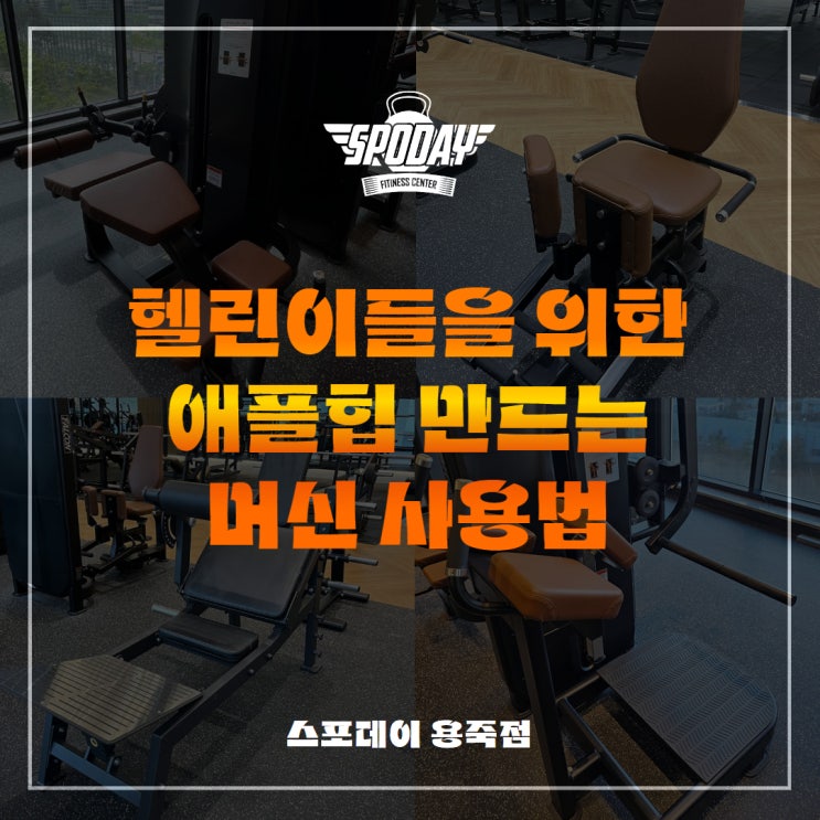 헬린이들을 위한 애플힙 만드는 헬스장 기구 사용법 힙 어브덕션 And 글루터 머신 And 라잉 레그컬 And 힙쓰럽스트