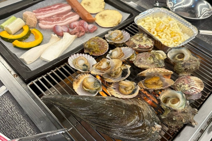 송도조개창고 송도맛집 조개구이 고기 무한리필 왕십리 조개창고 리뷰 내돈내산 솔직후기 네이버 블로그