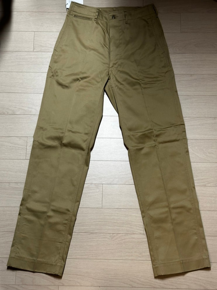 아나토미카 치노2 팬츠 베이지 후기 : 네이버 블로그