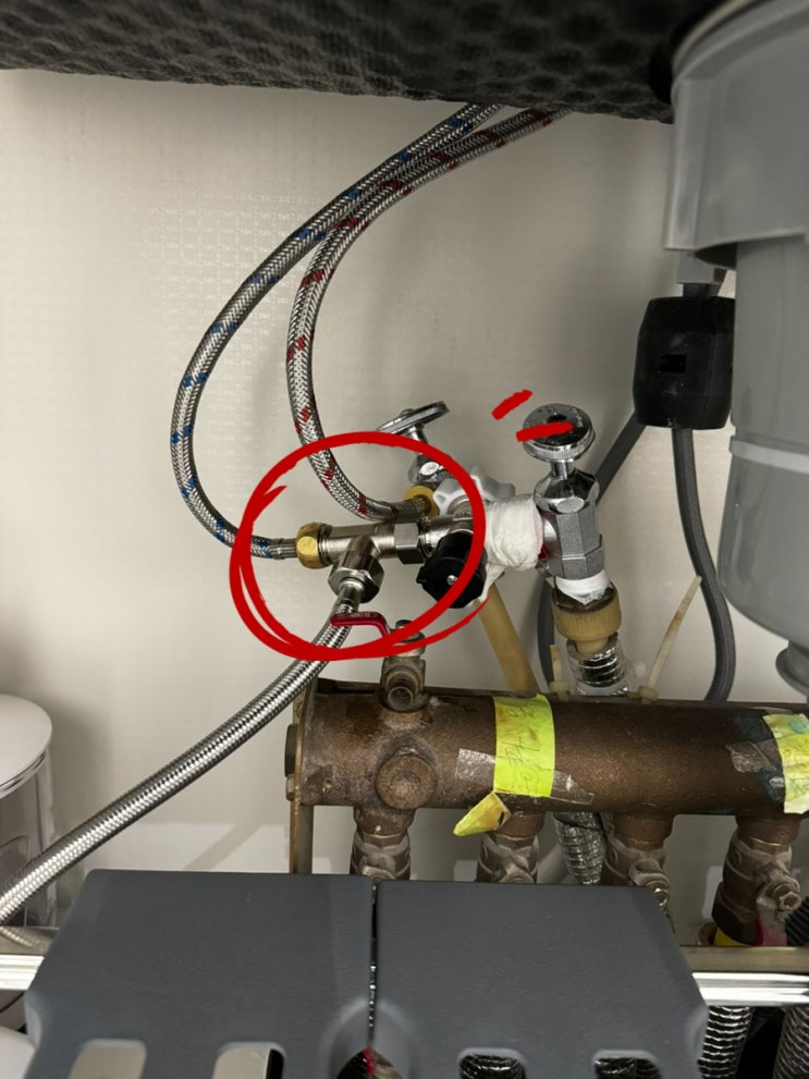 나르왈프레오X 직배수키트 연결방법 및 협력업체 맡긴 후기 (feat. 식기세척기 T자밸브) : 네이버 블로그