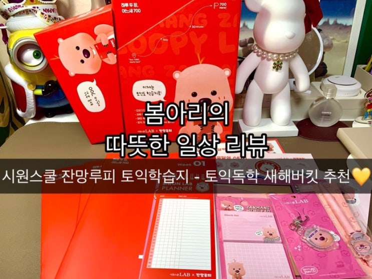 새해 버킷 토익독학 시원스쿨랩 잔망루피 토익학습지 30대 영어공부 시원스쿨잔망루피 추천 💛 네이버 블로그