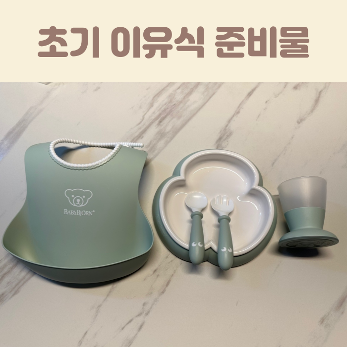 6개월 초기이유식 준비물 최소한으로 준비하기 네이버 블로그