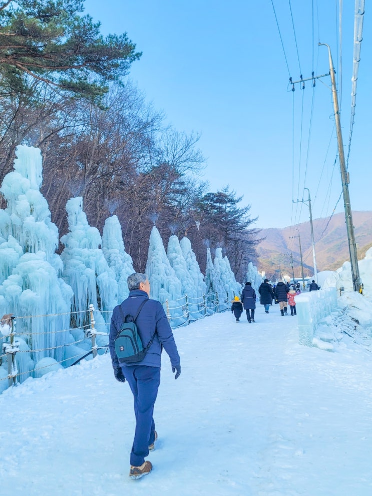 청양 알프스마을 칠갑산 얼음분수축제 입장권 눈썰매장 기본정보 네이버 블로그