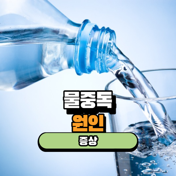 물중독 증상 원인 : 네이버 블로그