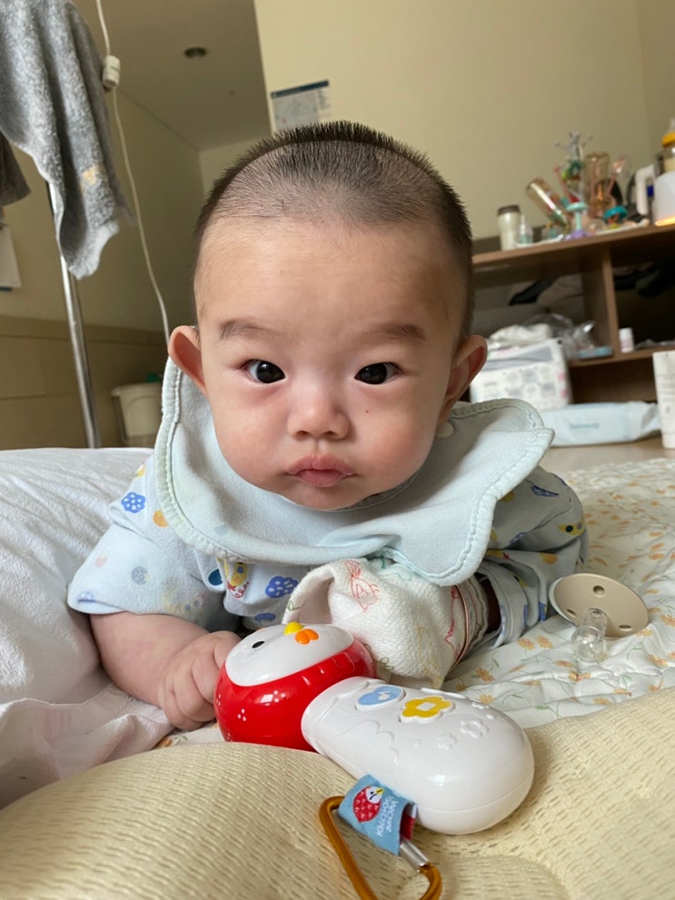 6개월 아기 입원 기록 폐렴독감 열발진 바이러스발진 화명일신기독병원 2인실 부산성모병원 1인실 네이버 블로그
