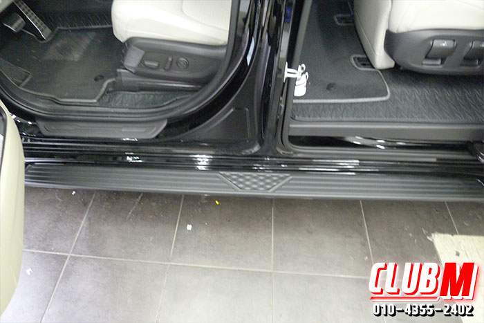 카니발 KA4 GSC 사이드스텝 설치 : 네이버 블로그