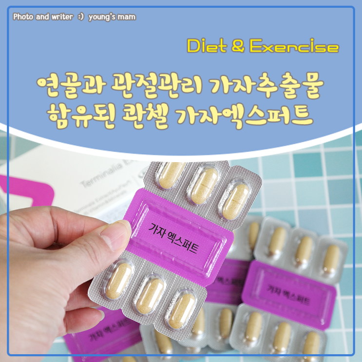 연골과 관절관리 가자추출물 함유된 콴첼 가자엑스퍼트 네이버 블로그